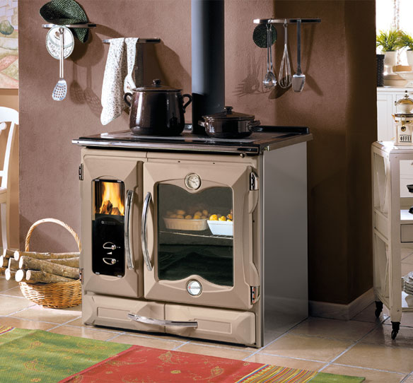 Fogão de cozinha Lenha Nordica SUPREMA (Tortora) – Domuscalida